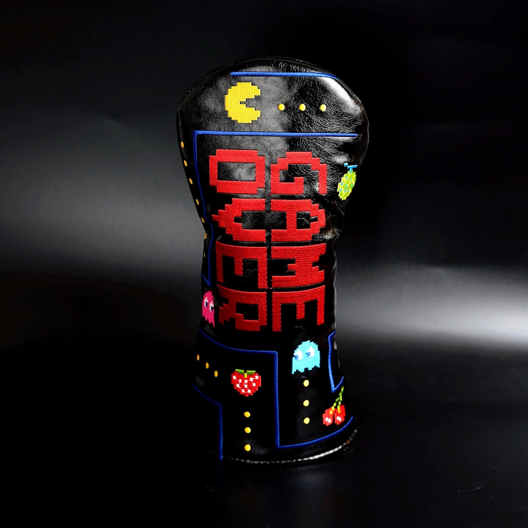 Game Over Pac Man Inspired Golf Driver Headcover Fit up to 460cc - Etsy