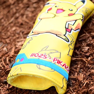 New Custom JY Handmade PIKACHU Inspired Golf Driver Headcover Fit up to ...