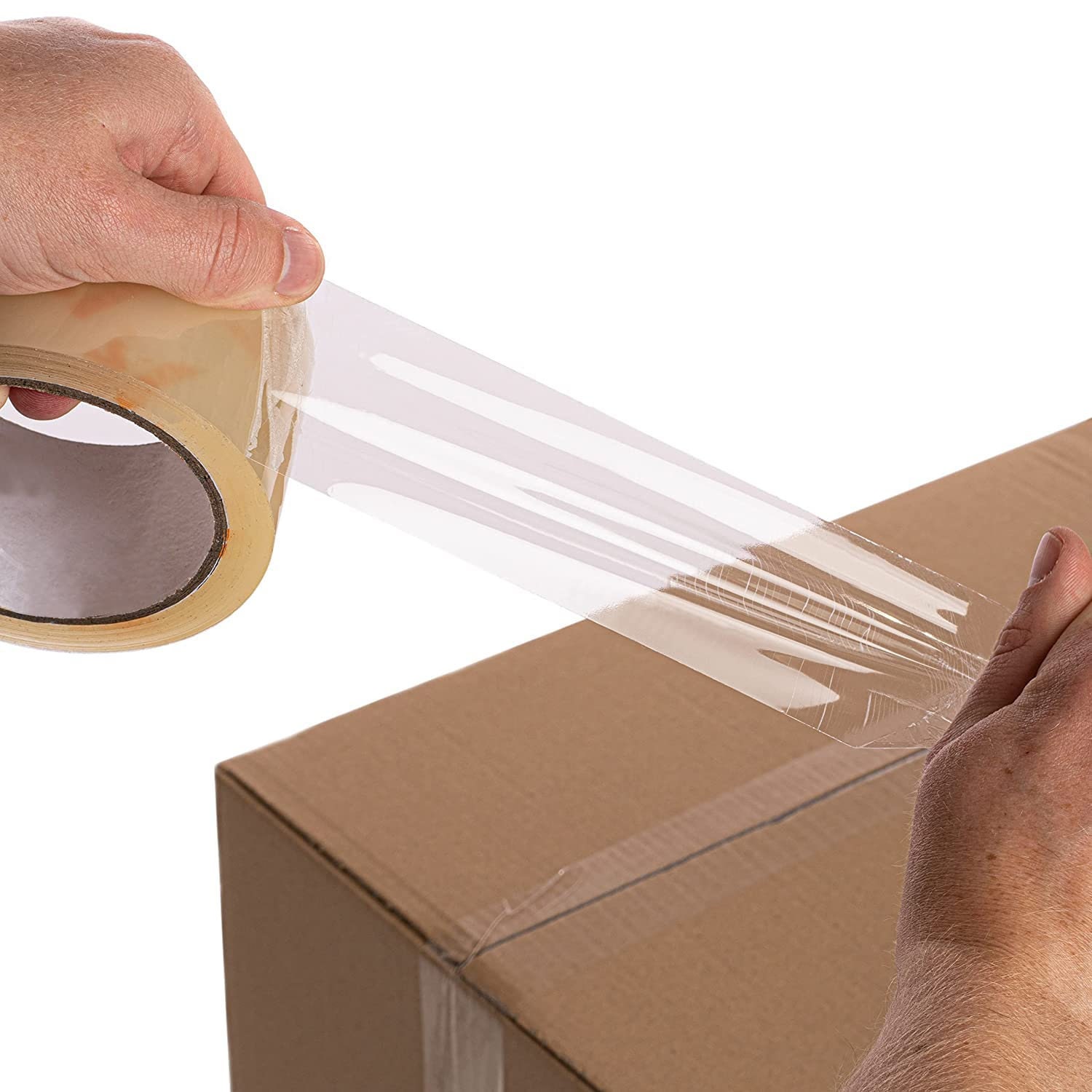 Packing Tape/parcel Tape, Rolls of Packing Tapes 48MM X 92M, EXTRA LONG ...