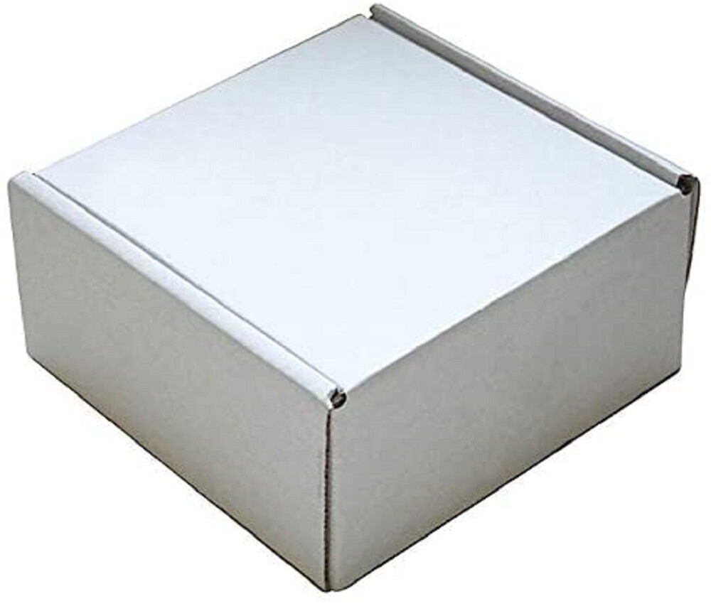 WHITE Cardboard Boxes Shipping Postage Packaging Mailing Small Parcel ...