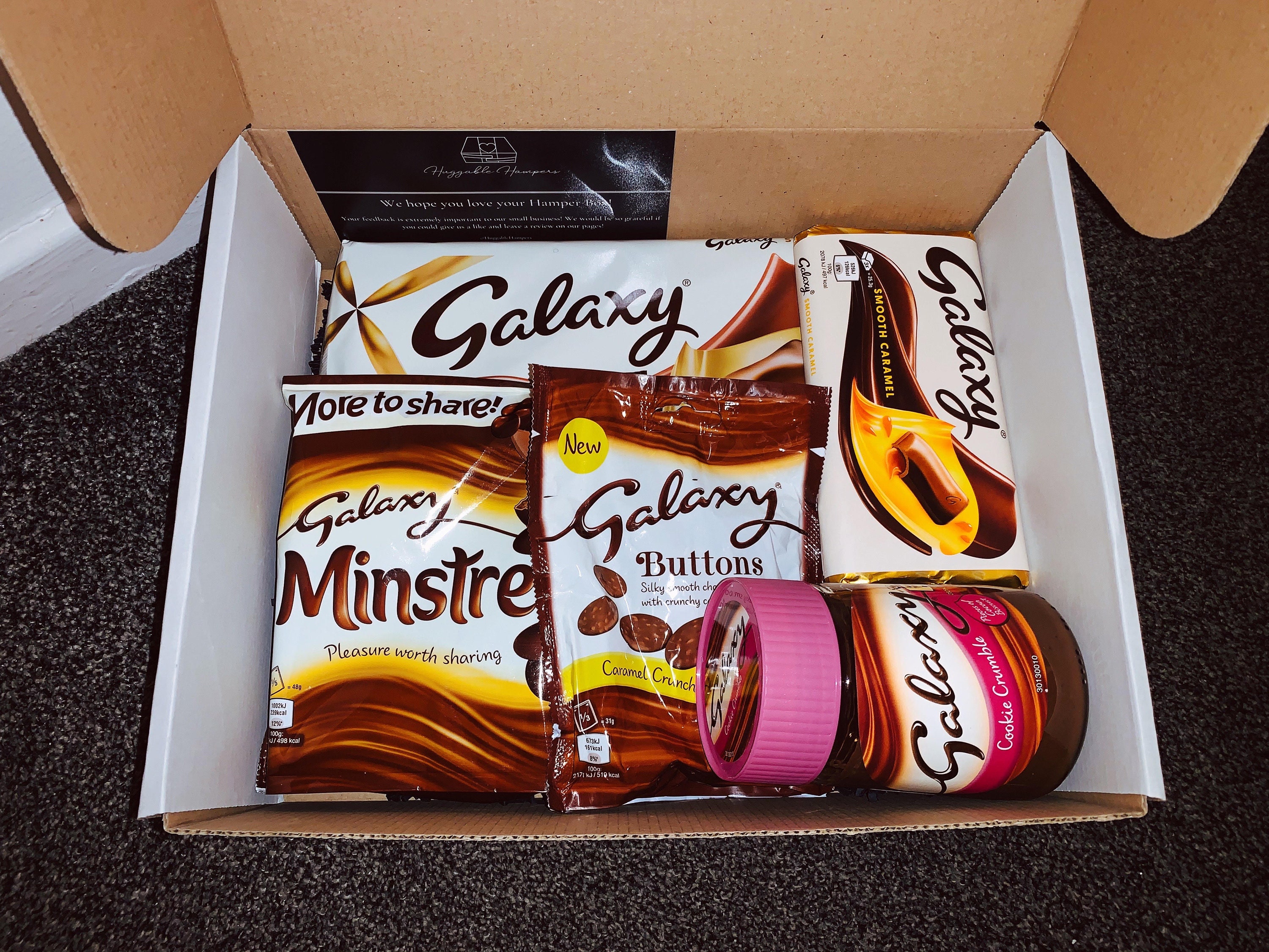 Galaxy Galore Chocolate Hamper / Galaxy Chocolate / Birthday | Etsy