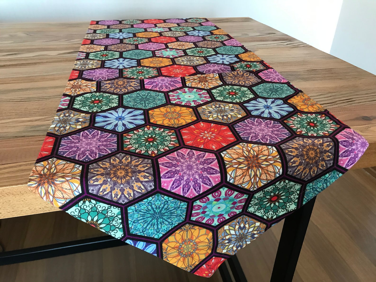 Morroccan Table Runner, Long Table Runner, Ethnic Table Linen ...