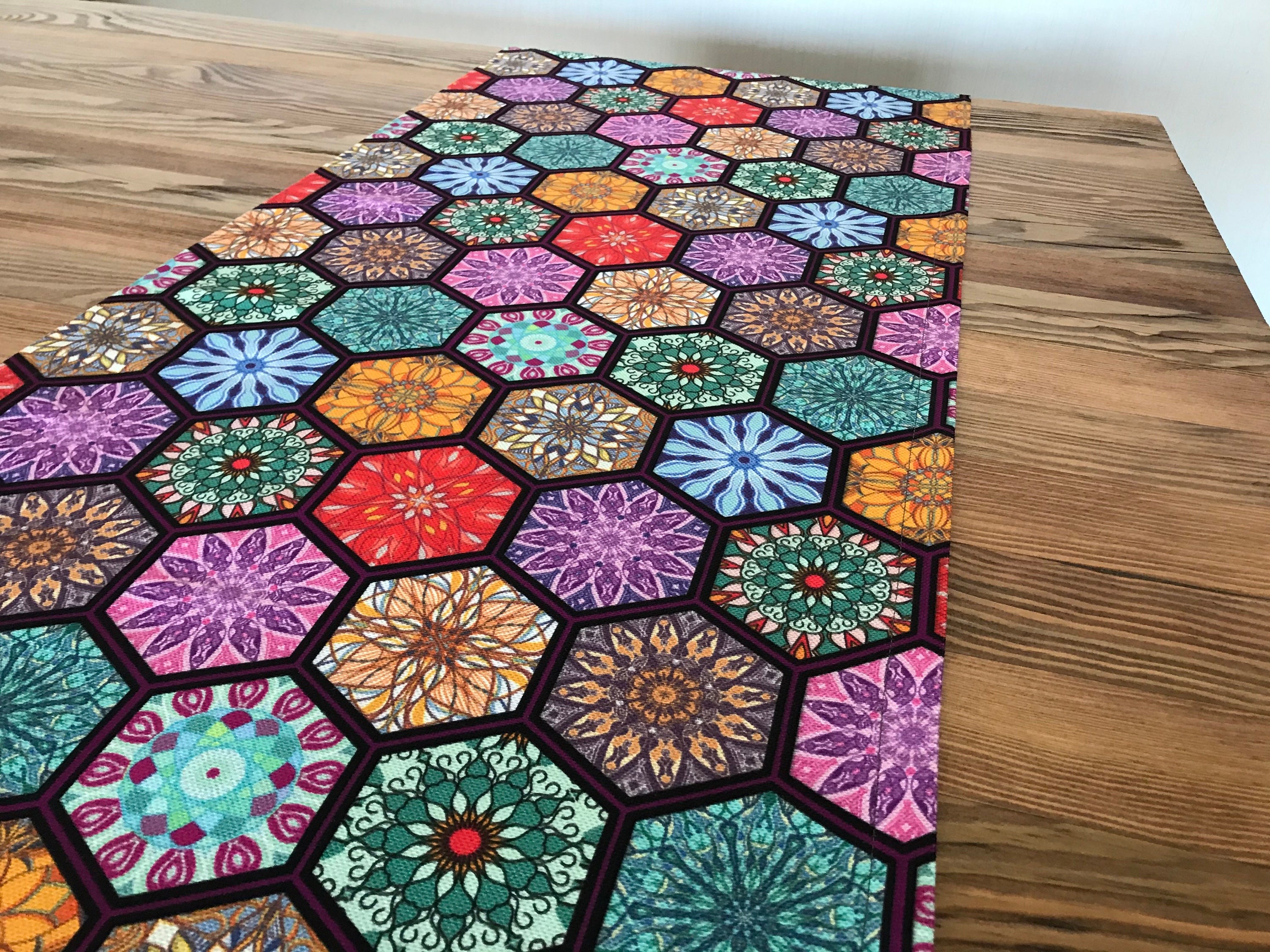 Morroccan Table Runner, Long Table Runner, Ethnic Table Linen ...