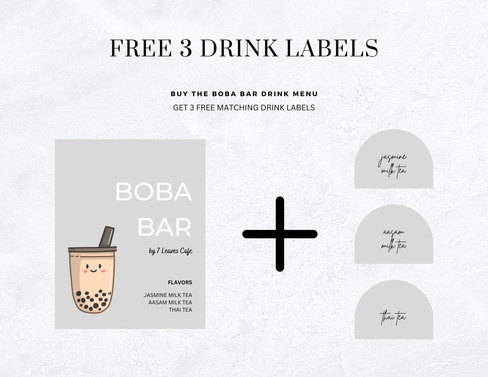 Boba Menu, Boba Drink Menu, Boba Bar Drink Menu, Boba Drinks Menu ...