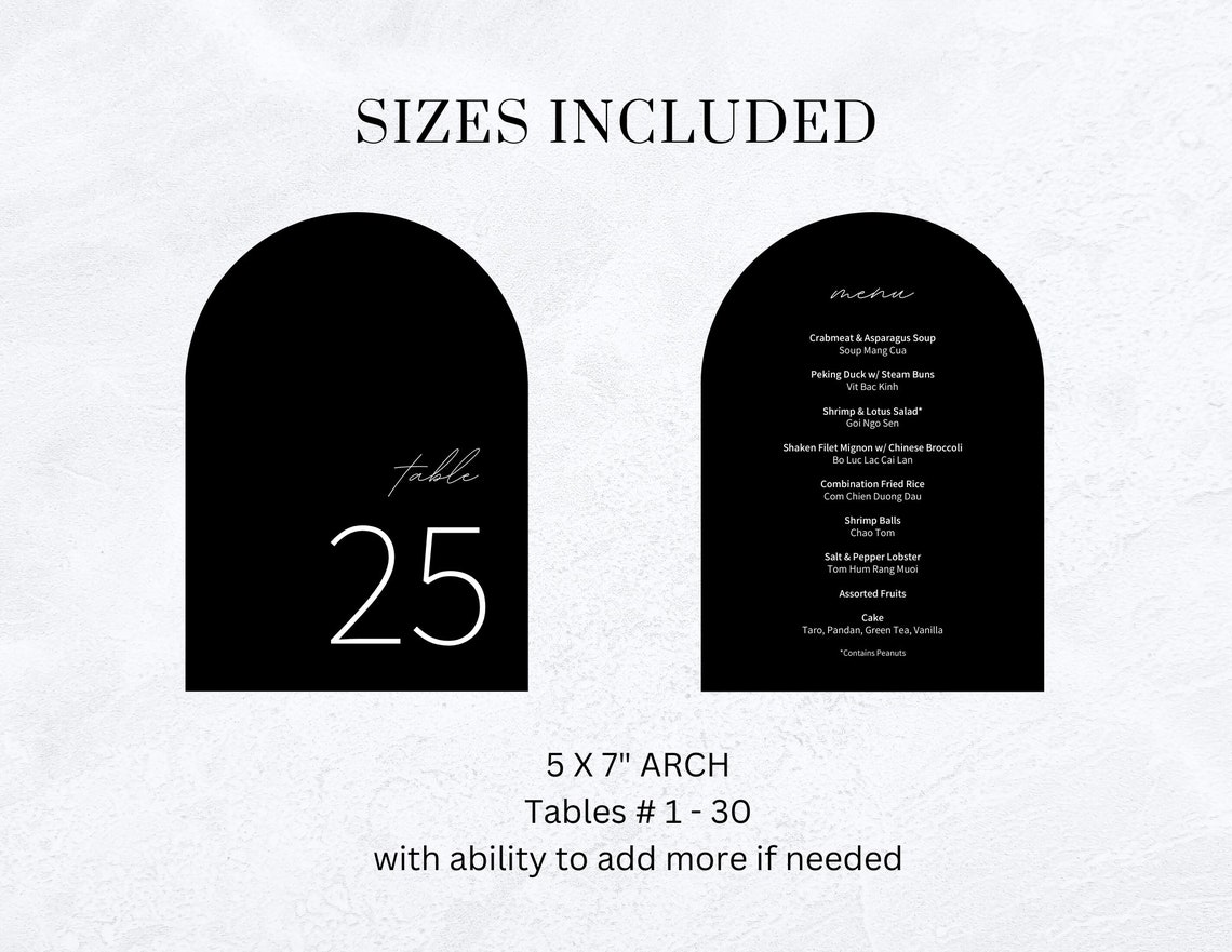 Spanish Wedding Food Menu, Bilingual Food Menu, Spanish Food Menu ...