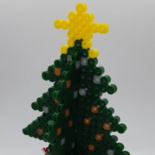 Perler Bead Christmas Santa Ornaments - Etsy