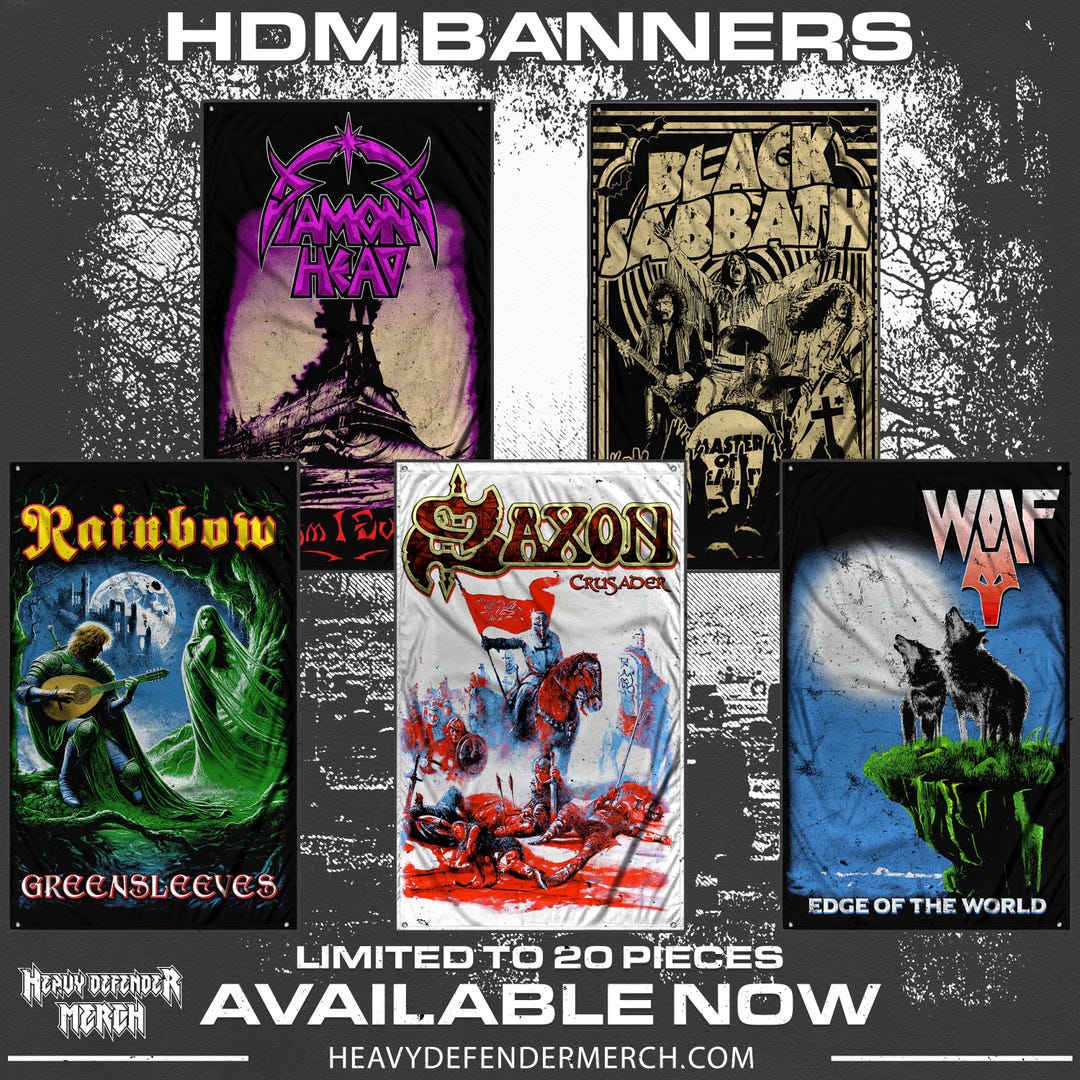 Heavy Metal Banner Flags Vol. 5 - Etsy