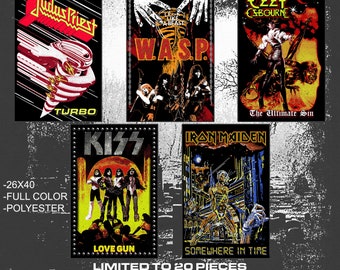 Heavy Metal Banner Flags Vol. 4 | Etsy