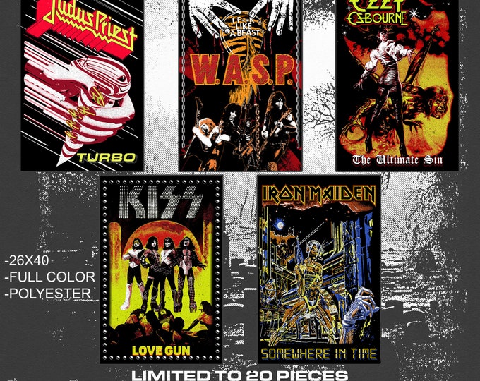 Heavy Metal Banner Flags Vol. 3 - Etsy