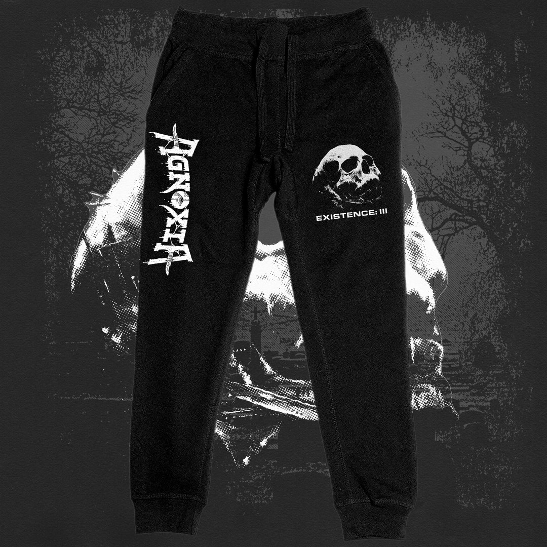 Agnoxia Jogger Sweats, Death Thrash Metal Merchandise - Etsy