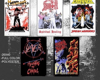 Heavy Metal Banner Flags Vol. 4 | Etsy