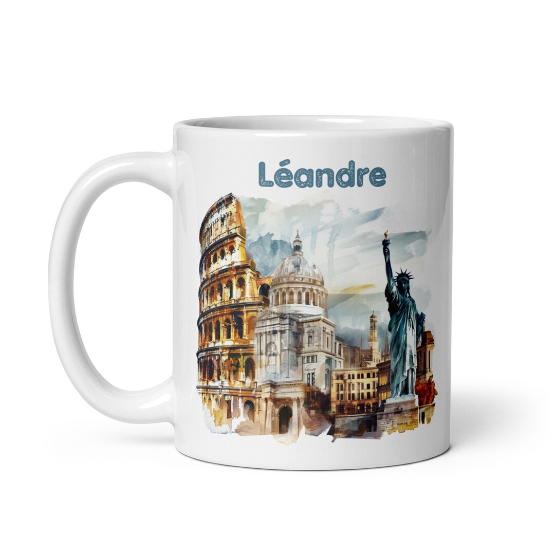 Personalized Mug Travel Traveler First Name Gift Coffee Tea Birthday ...