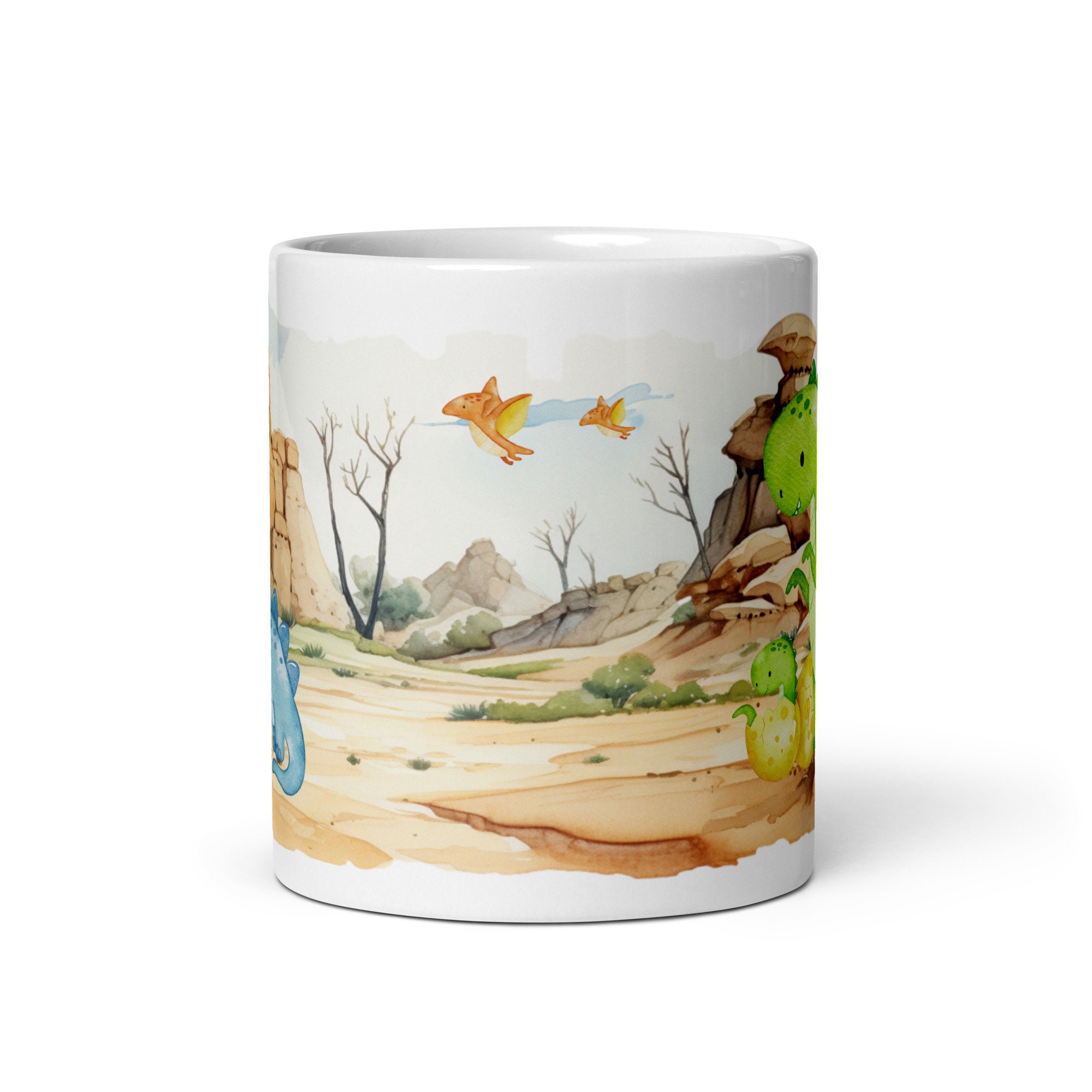 Dinosaur Passion Mug Triceratops Tyrannausorus Rex Mosasaurus ...