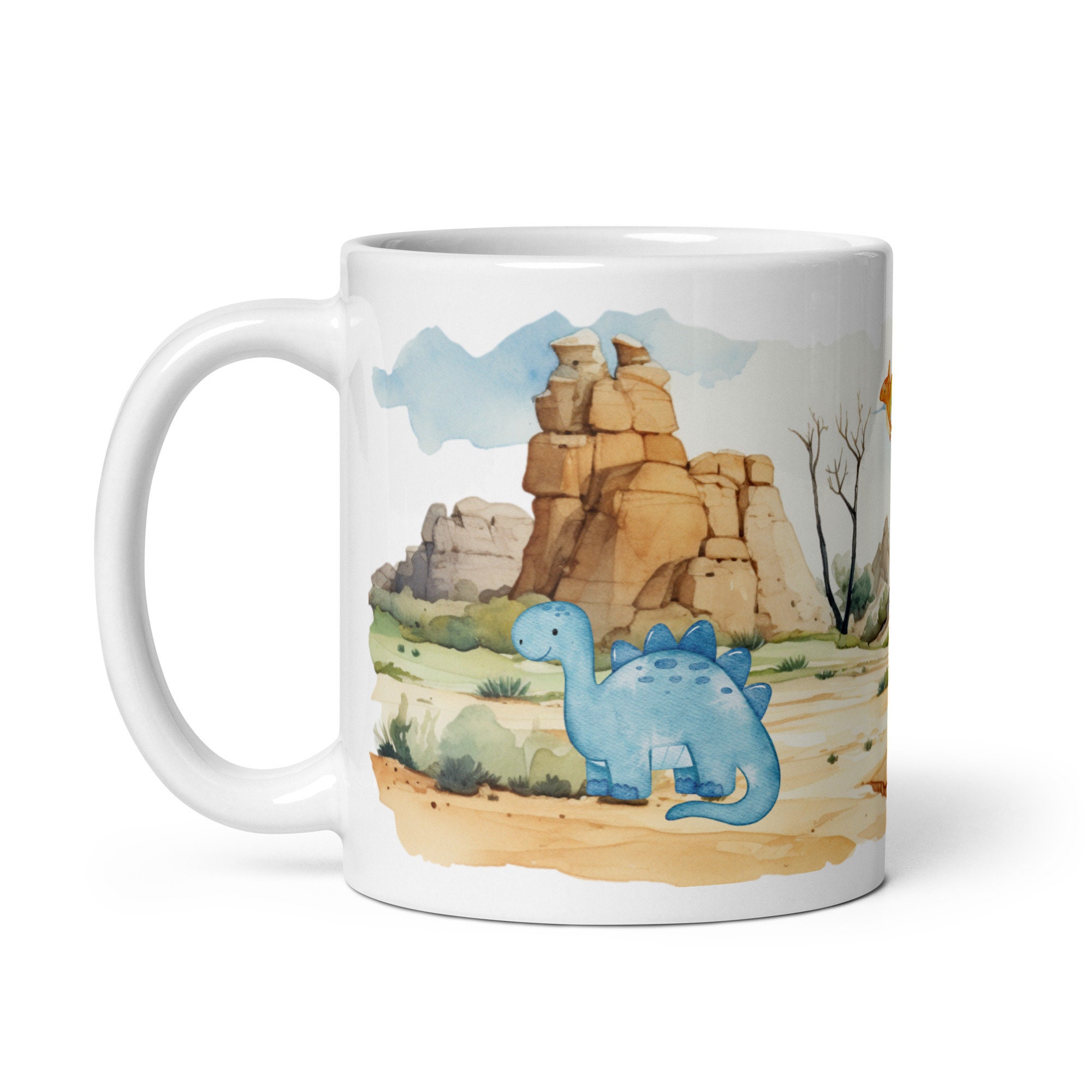 Dinosaur Passion Mug Triceratops Tyrannausorus Rex Mosasaurus ...