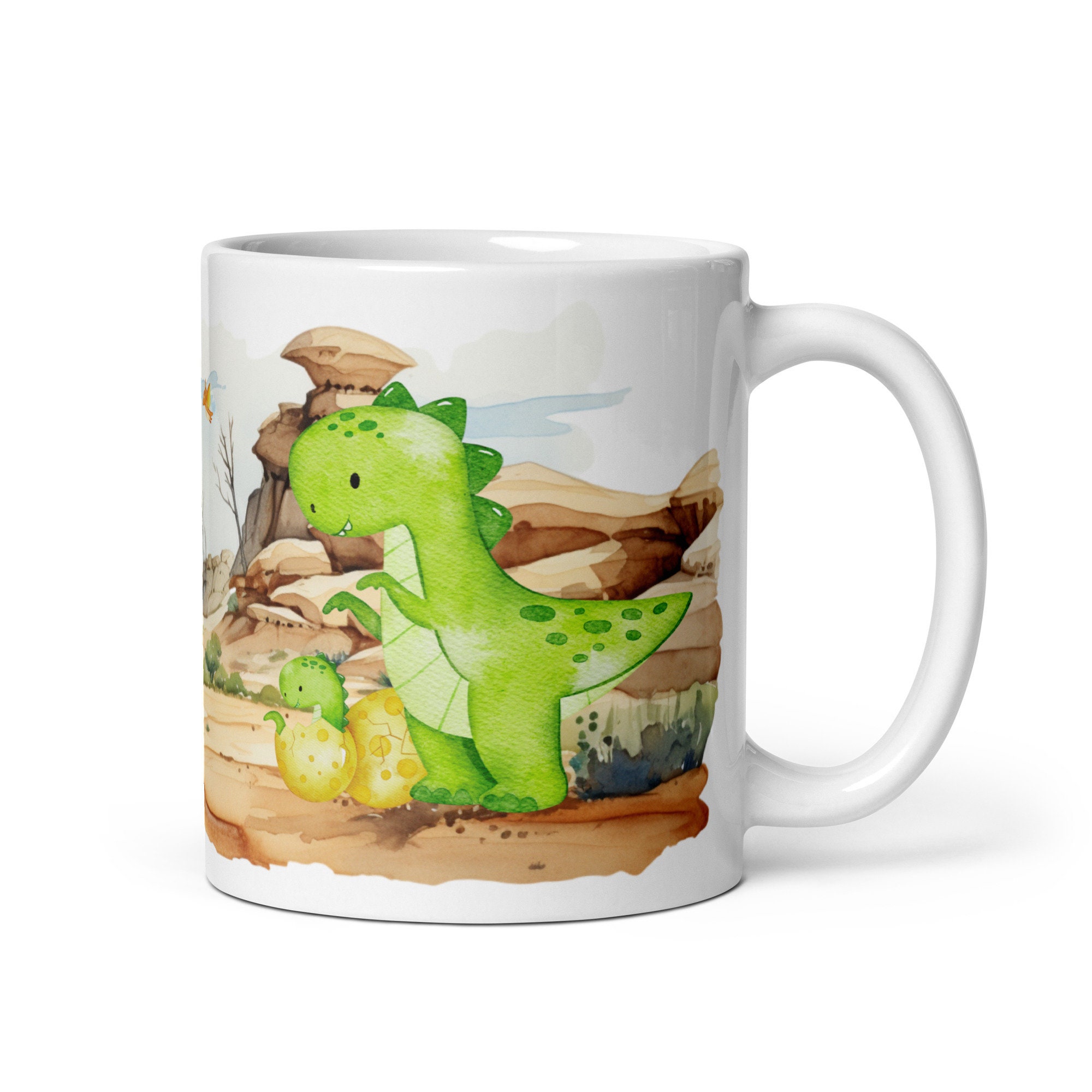 Dinosaur Passion Mug Triceratops Tyrannausorus Rex Mosasaurus ...