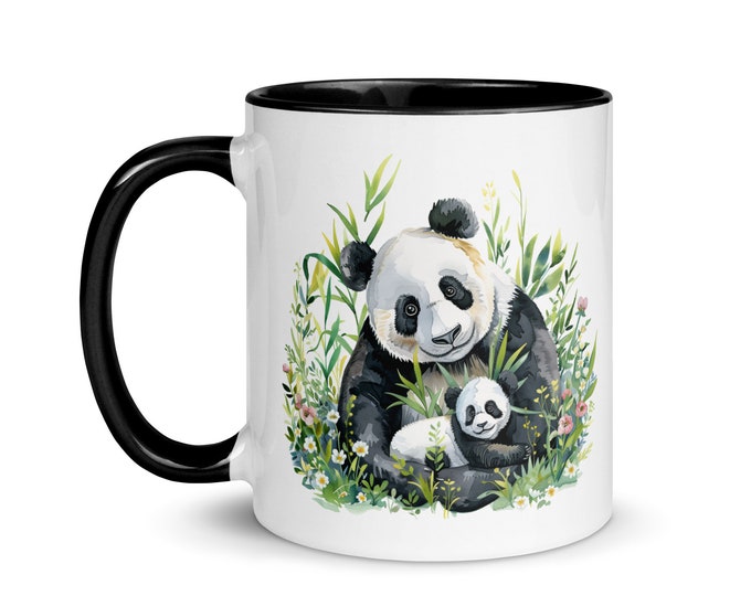 Panda Mug - Made to Order - Etsy