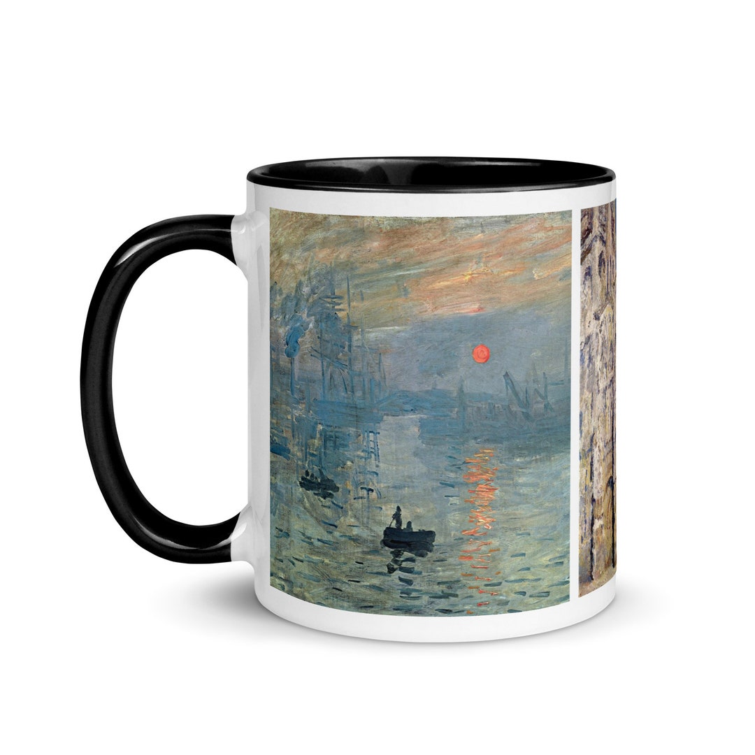 Claude Monet Mug Rising Sun Print Art Impressionism Work Painting Mug ...