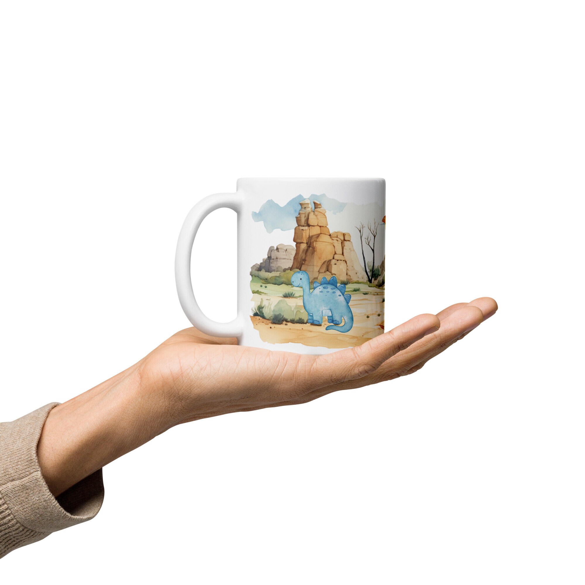 Dinosaur Passion Mug Triceratops Tyrannausorus Rex Mosasaurus ...