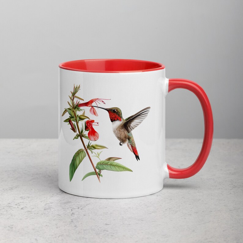 Mug Bird Hummingbirds Cup Animal Nature Landscape Fantasy Original Gift ...