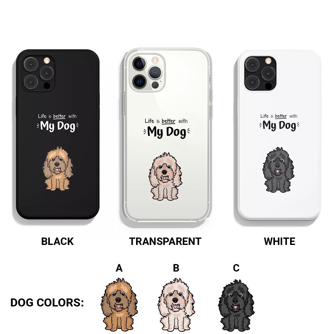 Cockapoo - Phone Case - Iphone, Samsung, Dogs Lovers - Etsy UK