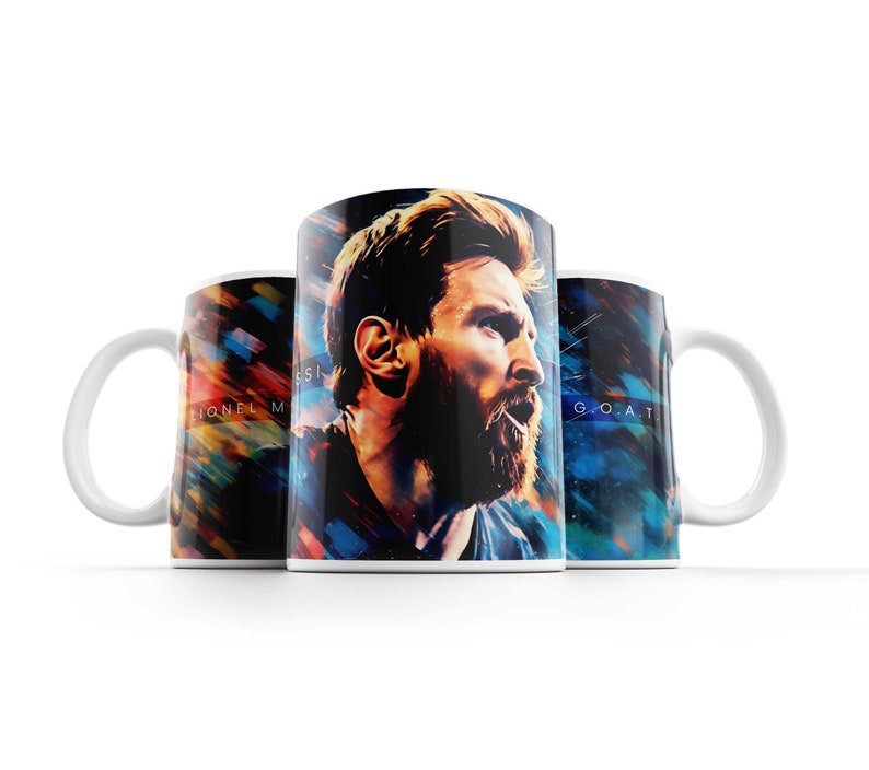 Lionel Messi Face Mug - Etsy