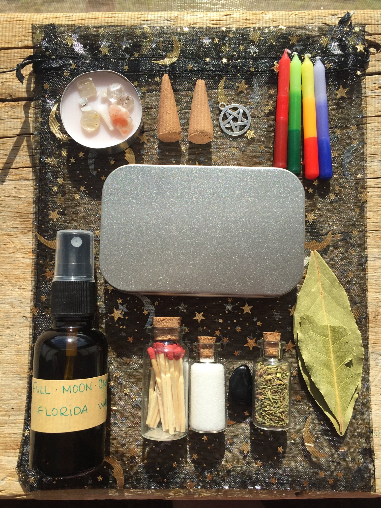 Witchcraft Travel Altar With Florida Water - Etsy