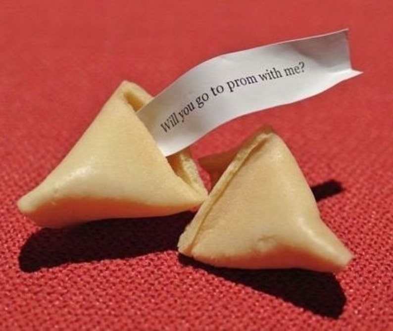 Prom Promposal Fortune Cookies - Etsy