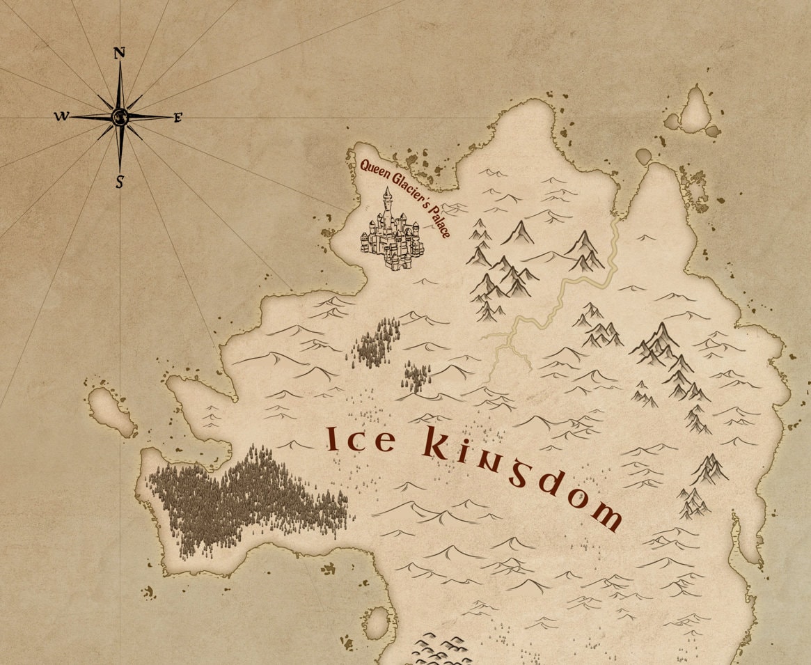 Pyrrhia Map Inspired by Wings of Fire - Etsy UK