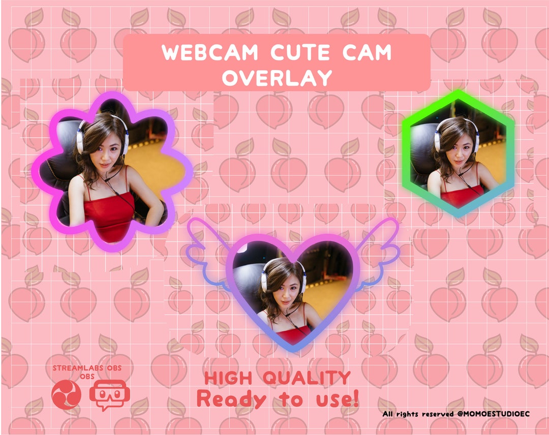 Camera Borders and Frames for Streaming Easy to Implement - Etsy