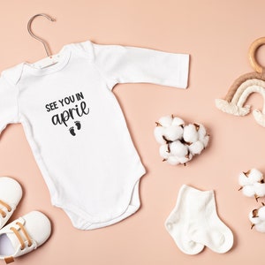 See You in April Svg, See You in April Png, Pregnancy Announcement ...