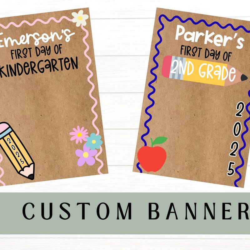 Brown Paper Banner - Etsy