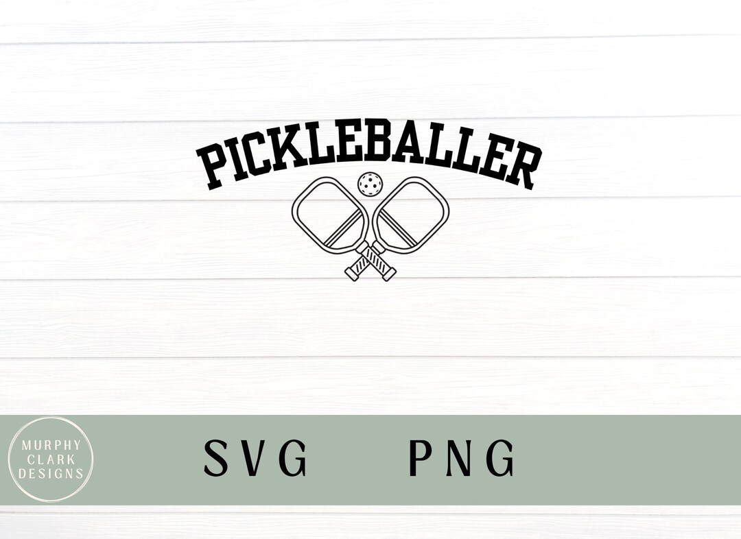 Pickleballer Svg/ Pickleball Svg / Pickleball Png / Cute Pickleball Svg ...