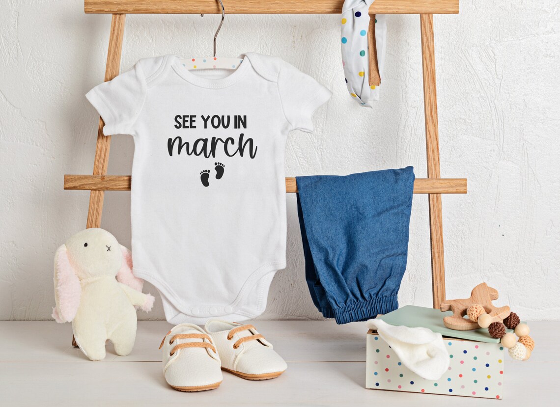 See You in March Svg, See You in March Png, Pregnancy Announcement ...
