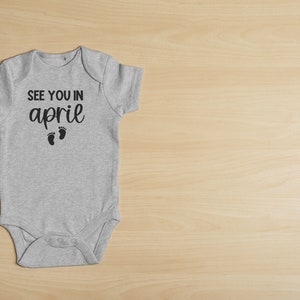 See You in April Svg, See You in April Png, Pregnancy Announcement ...