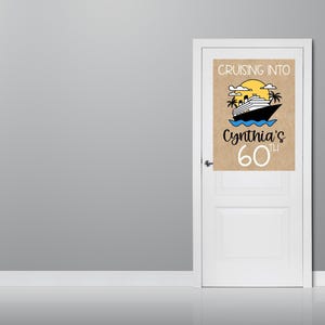 Custom Cruise Door Banner, Personalized Cruise Banner, Family Cruise ...