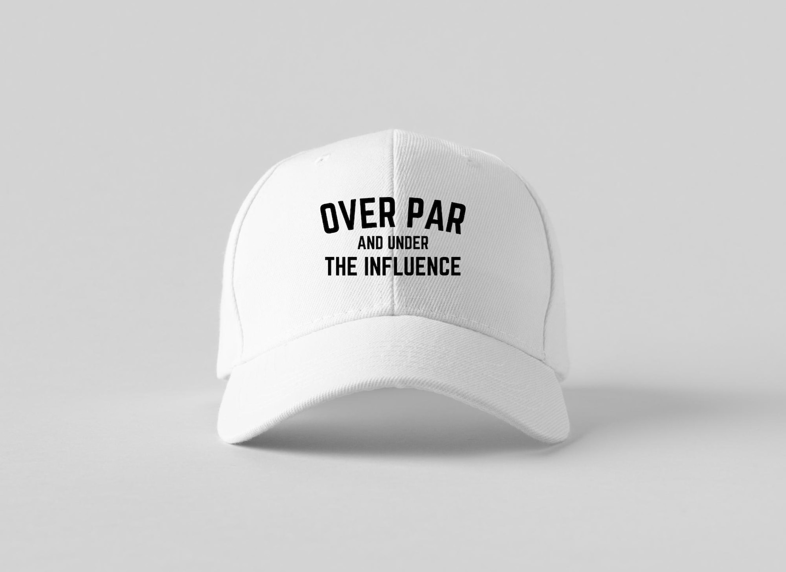 Over Par and Under the Influence SVG PNG – Funny Golf Drinking Design ...