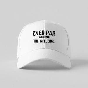 Over Par and Under the Influence SVG PNG – Funny Golf Drinking Design ...