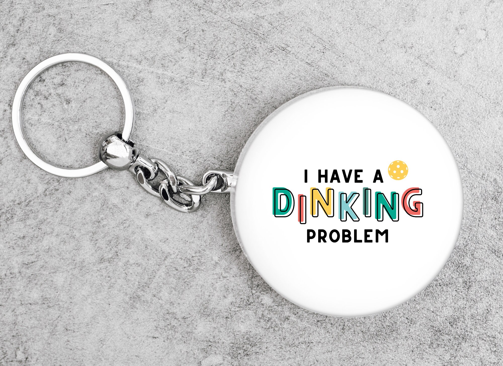 Funny Pickleball Patch I Have A Dinking Problem SVG Funny Pickleball ...