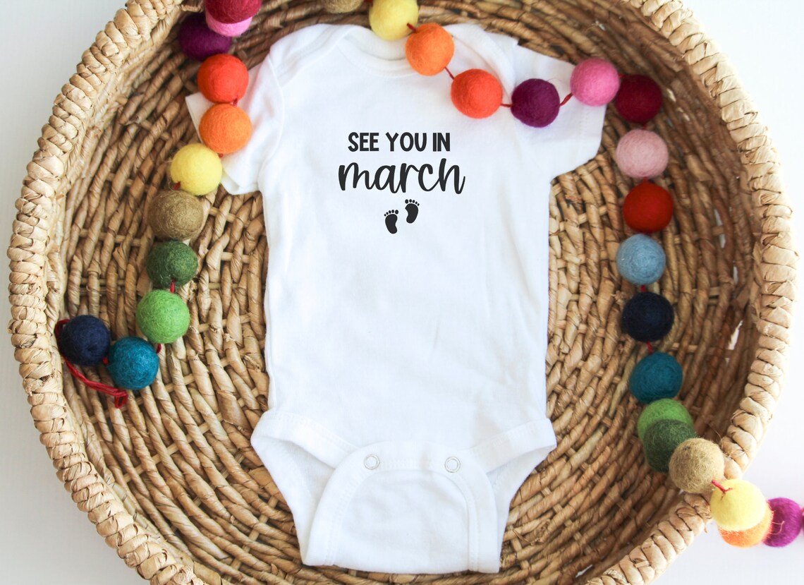 See You in March Svg, See You in March Png, Pregnancy Announcement ...