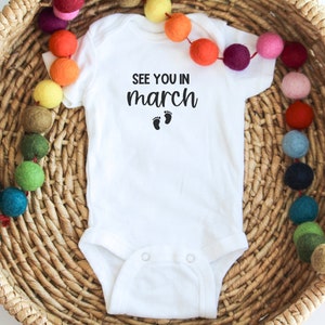 See You in March Svg, See You in March Png, Pregnancy Announcement ...