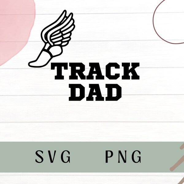 Track Dad Svg - Etsy