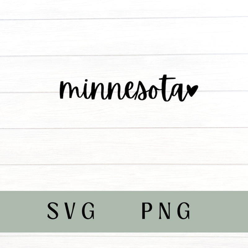 Minnesota Svg - Etsy