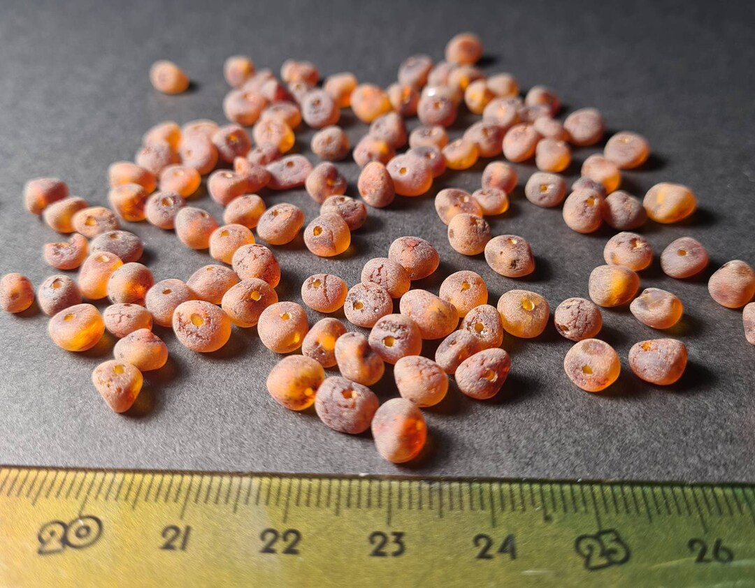 Baltic Amber Beads / Amber Beads / Raw Amber Beads / With Drilled Hole ...