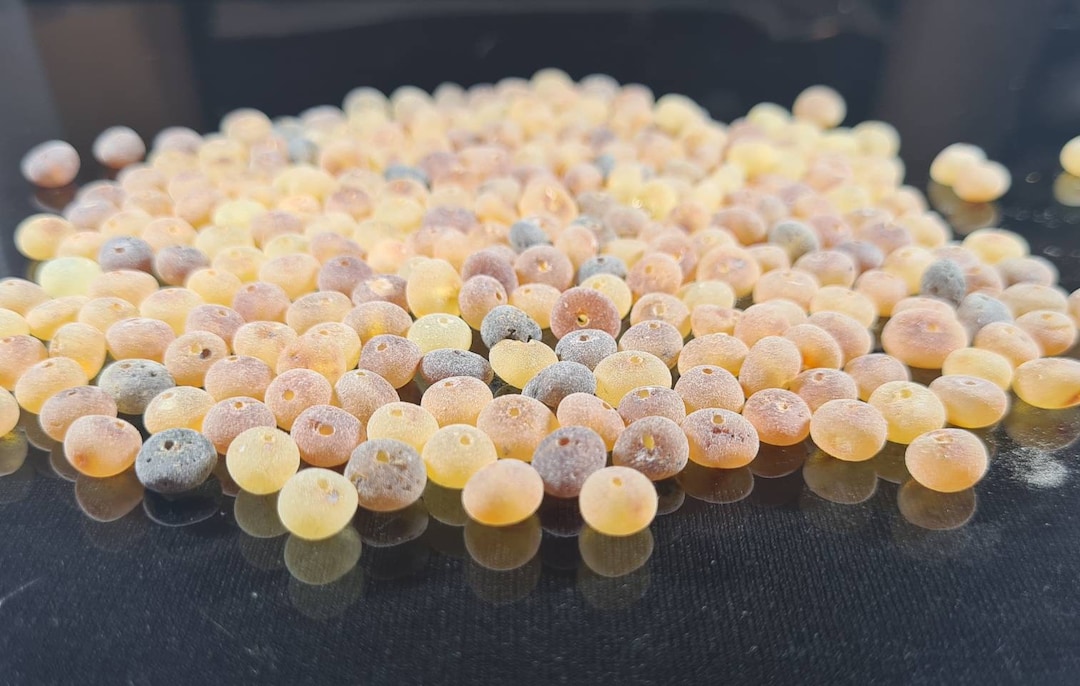 Baltic Amber Beads / Amber Beads / Raw Amber Beads / With Drilled Hole ...
