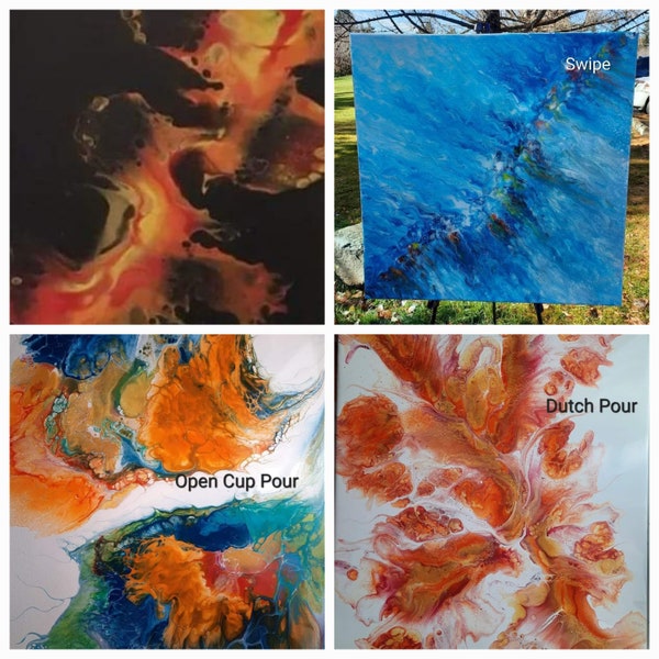 Flow Art Painting - Etsy