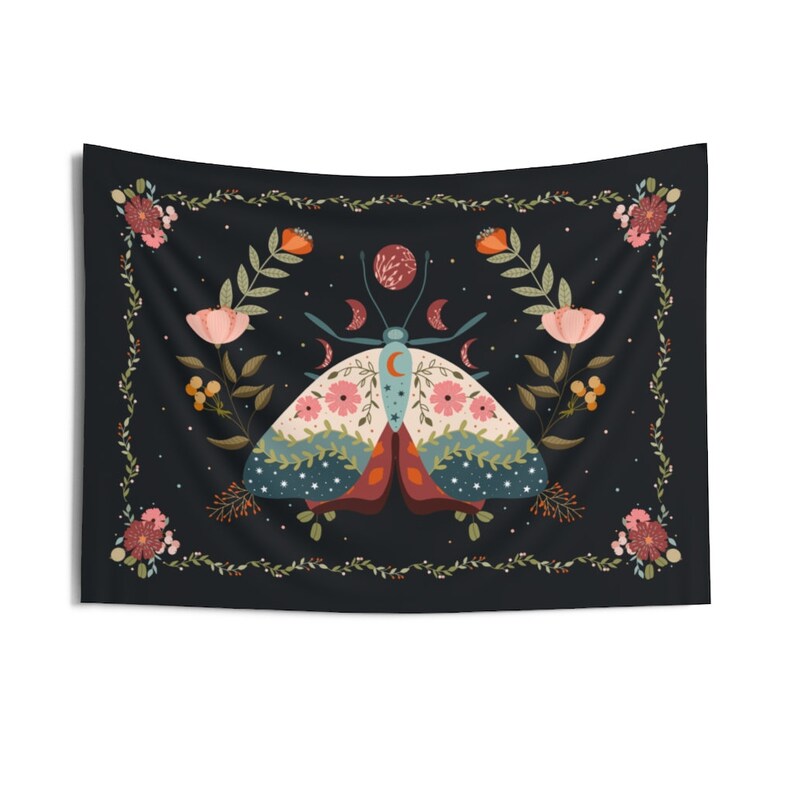 Cottagecore Tapestry Aesthetic Tapestry Butterfly Tapestry - Etsy