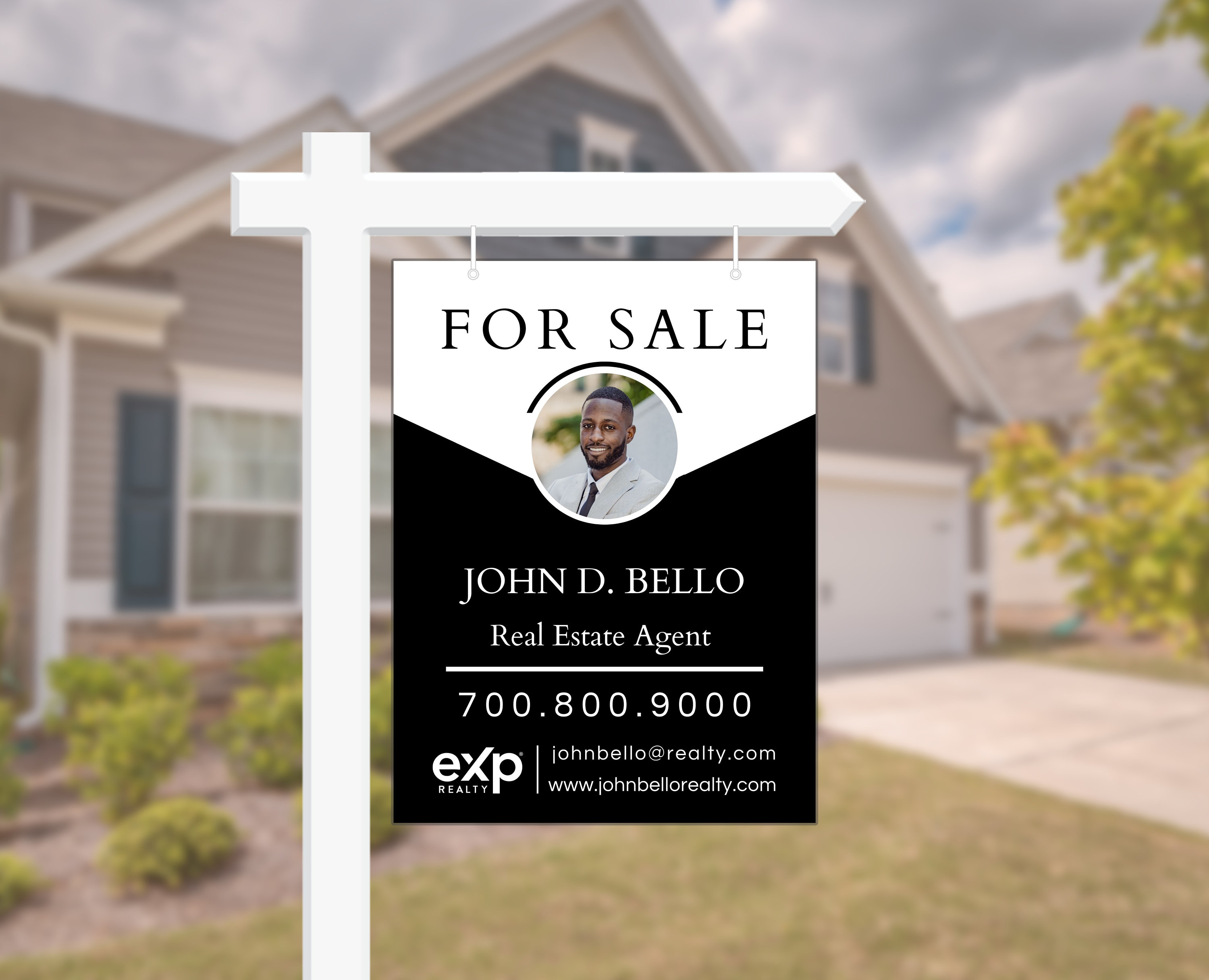 Real Estate Yard Signs, EXP Realty Sign, Yard Sign Design, for Sale ...