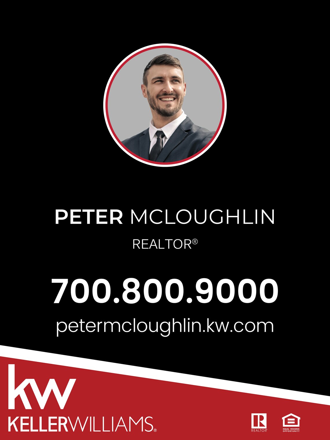 Yard Sign | Keller Williams | for Sale Sign | Canva Template | Yard ...
