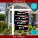 Yard Sign | Keller Williams | for Sale Sign | Canva Template | Yard ...