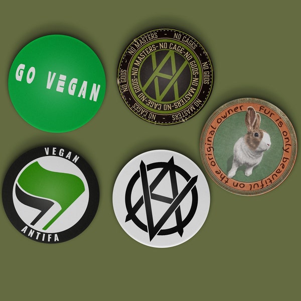 Vegan Badge - Etsy